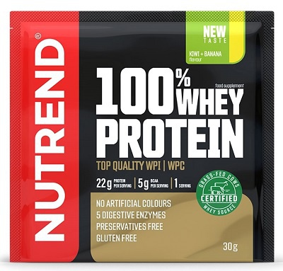 Nutrend 100% Whey Protein 30 g - vanilka | Fitness007.sk