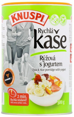 Knuspi Rýchla kaša 500 g - ryžová s jogurtom | Fitness007.sk