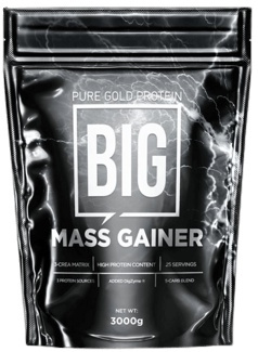 PureGold Big Mass Gainer 3000 g - vanilka VÝPREDAJ | Fitness007.sk
