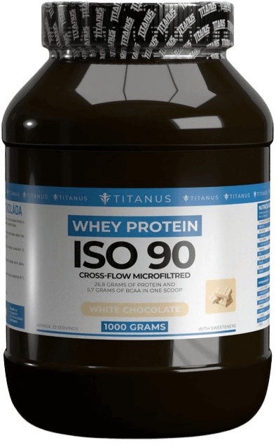 Titánus Whey Isolate 90 1000g - vanilka | Fitness007.sk