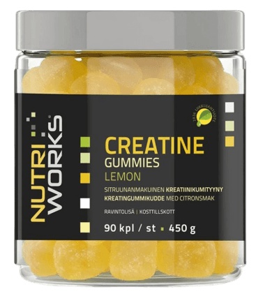 NutriWorks Creatine Gummies 90 želé bonbónů | Fitness007.sk