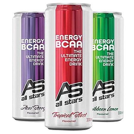 All Stars Energy BCAA Drink 330 ml - Tropical Blast | Fitness007.cz